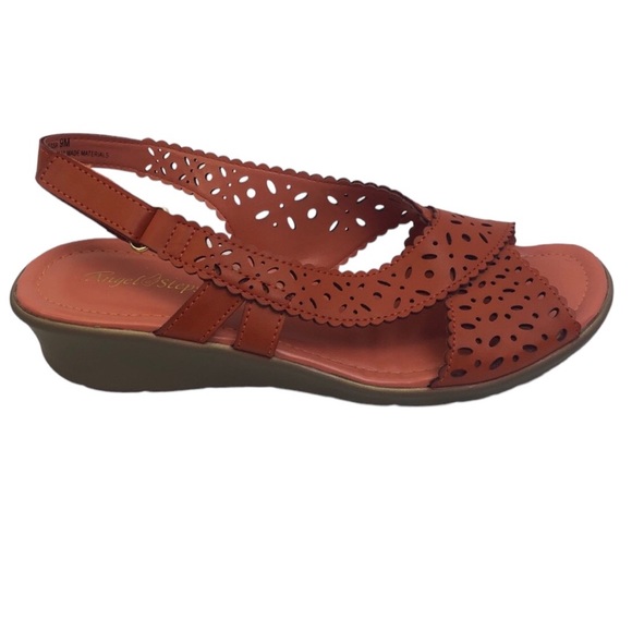 Angel Steps | Shoes | Angel Steps Womens Shoe Tan Orange Slingback ...